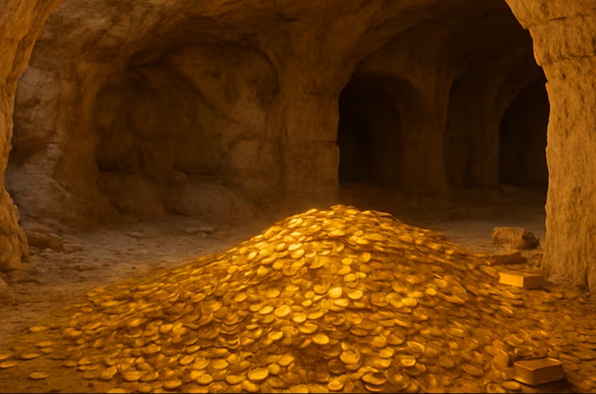 Descoberta sem precedentes. Encontram oficina repleta de ouro e toda a ...